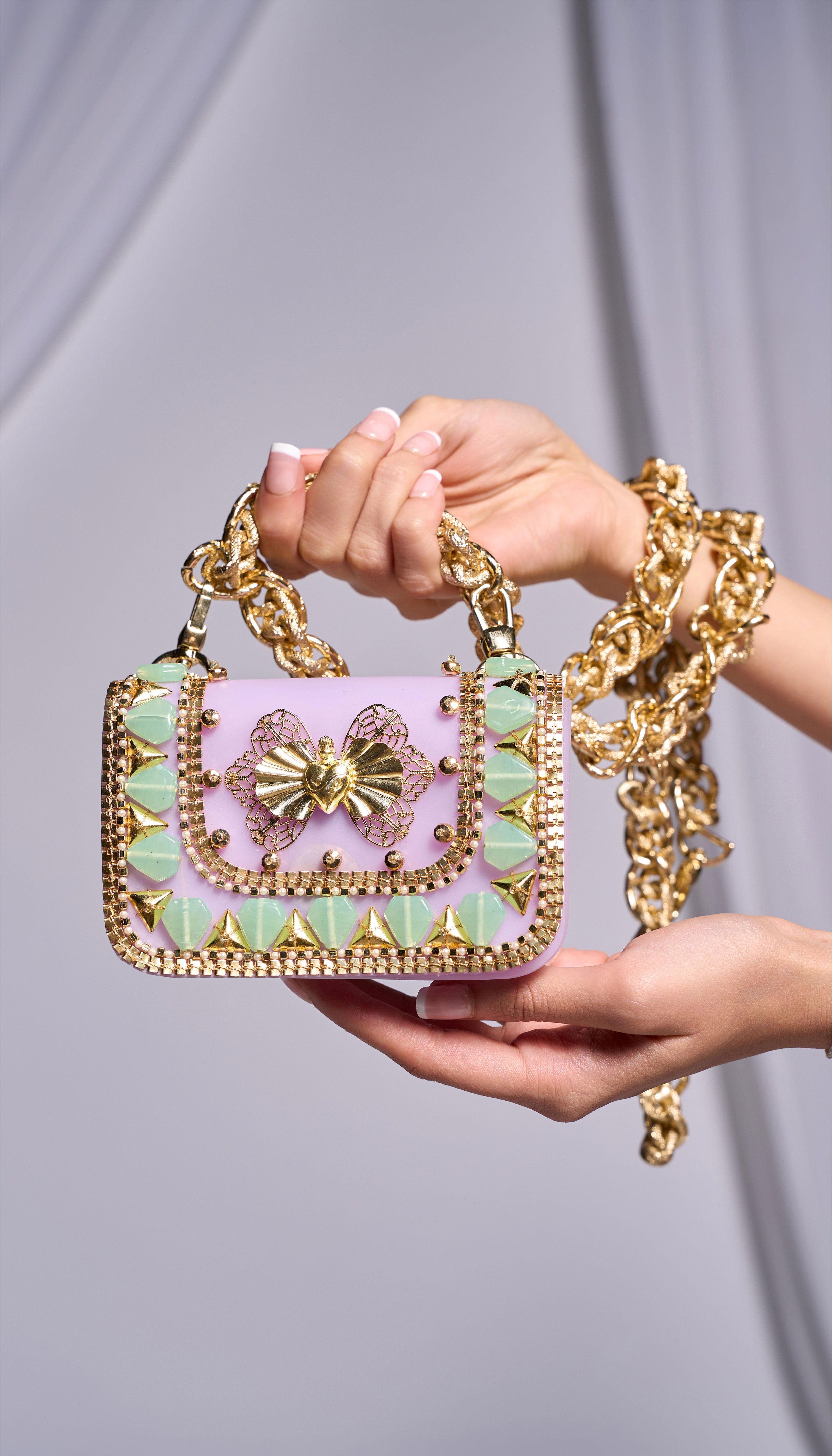 Lavender Haze Chainlink: Belt Bag – Papa Don't Preach